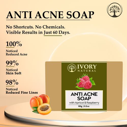 Buy Anti Acne Soap Organic for Acne, Pimple Removal & Fades Dark Spots
