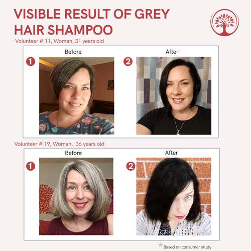 Buy Anti Grey Hair Shampoo for Men & Women - Ivory Natural