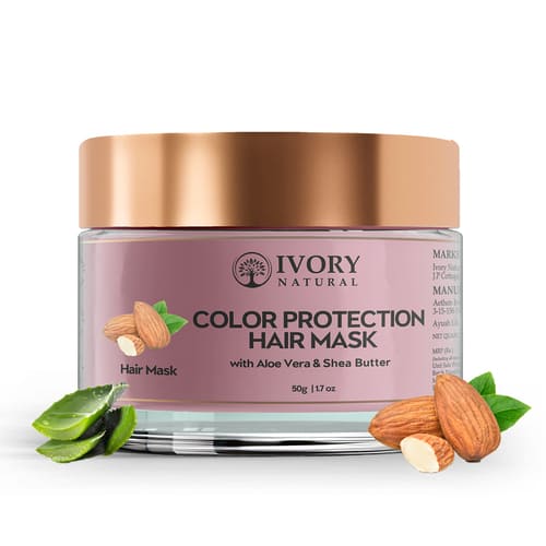 Buy Color Protection Hair Mask(100% Ayurvedic)-Ivory Natural