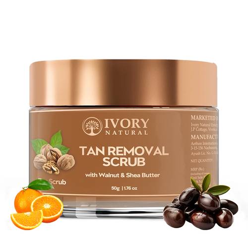 Buy Tan Removal Scrub for Tan Lines, Dark Spots, & Reveal Radiant and ...