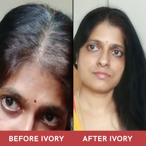 Buy Anti Grey Hair Shampoo for Men & Women - Ivory Natural