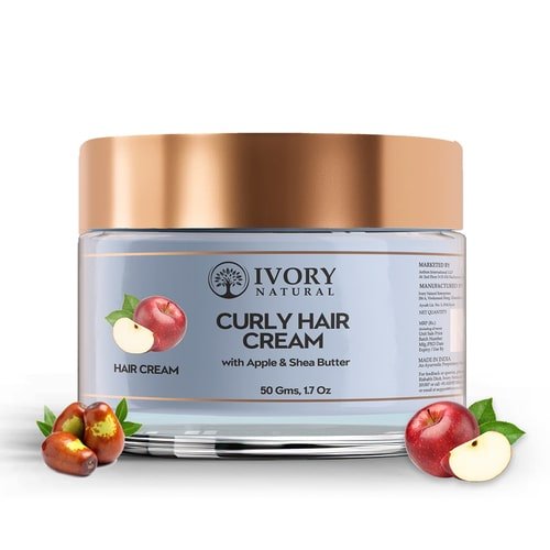 Buy Curly Hair Cream for Glossy, & Frizz-Resistant Curls